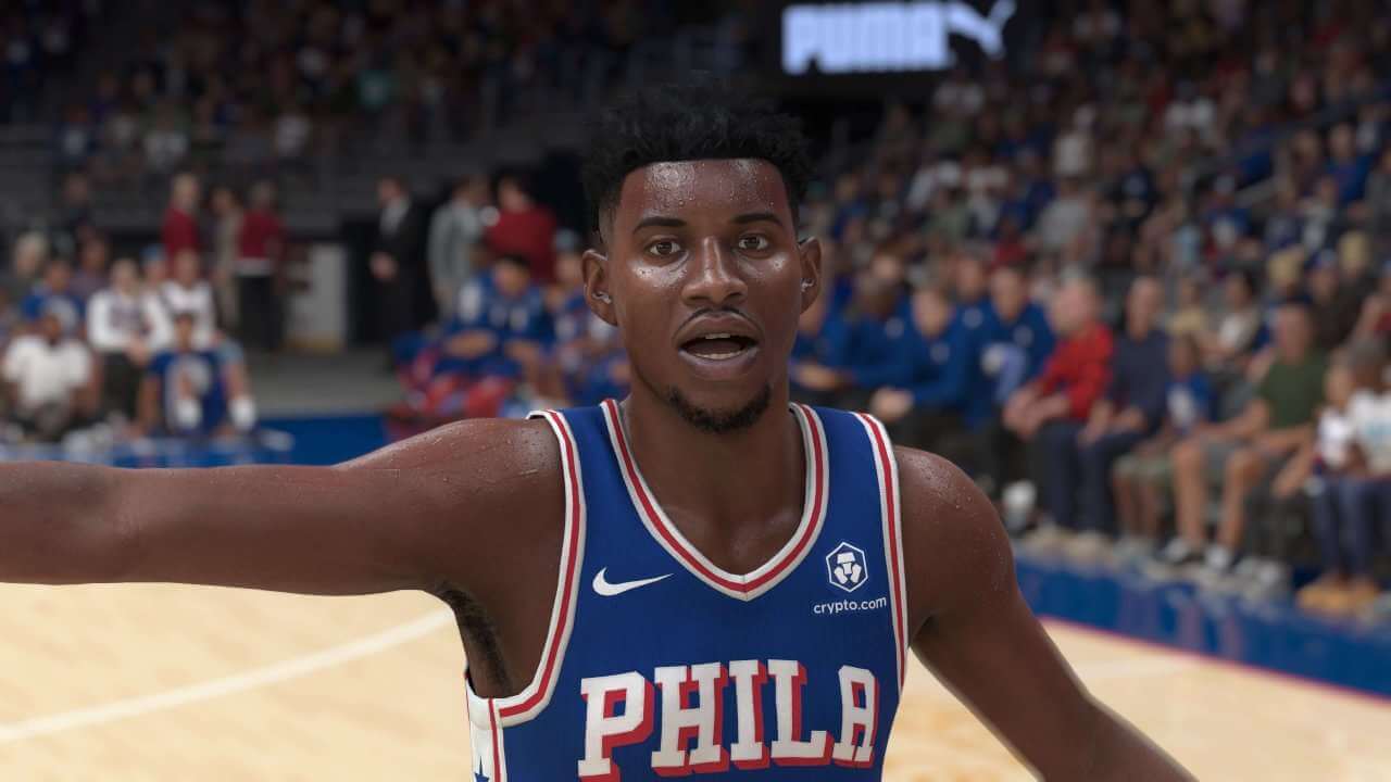 Justin Edwards NBA 2K26 Rating (Current Philadelphia 76ers)