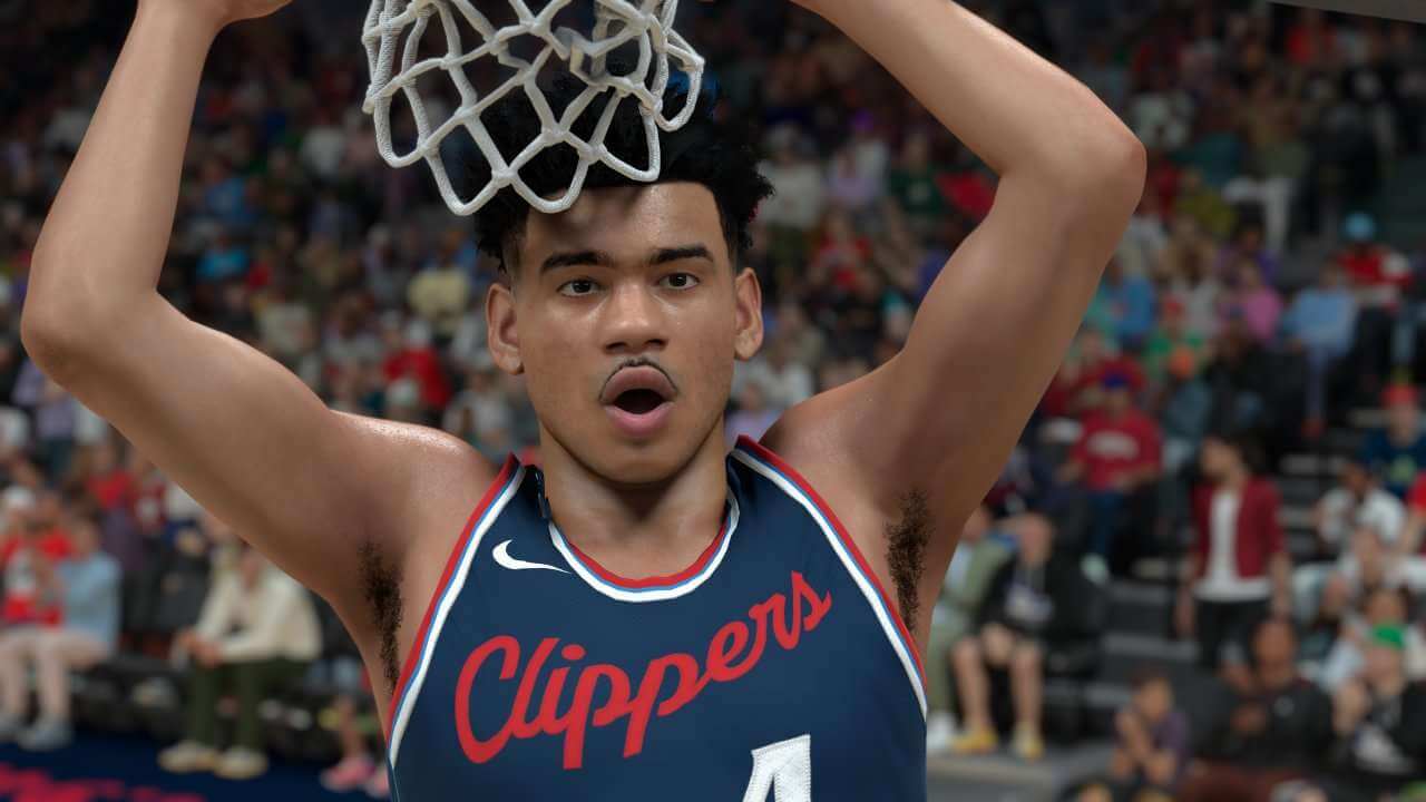 Kobe Sanders NBA 2K26 Rating (Current Los Angeles Clippers)