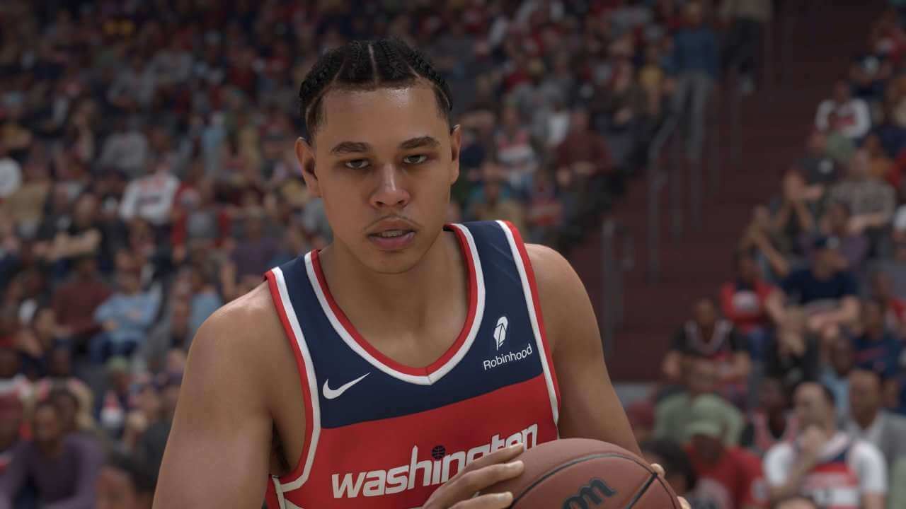 KyShawn George NBA 2K26 Rating (Current Washington Wizards)